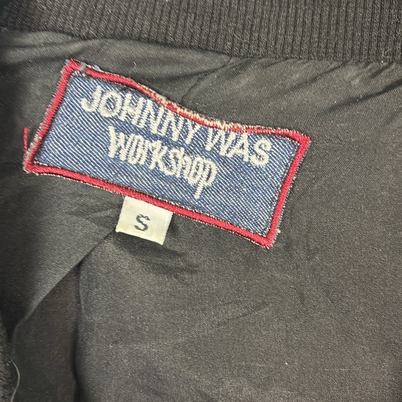 Johnny Was | Jackets & Coats | Johnny Was Workshop Black Silk ...